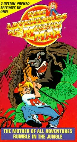 Amazon.com: Mighty Max:Mother/Rumble [VHS] : Rob Paulsen, Tony Jay ...