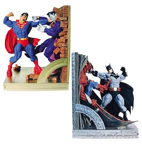 Superman and Batman: Deluxe Bookends : Amazon.in: Home & Kitchen