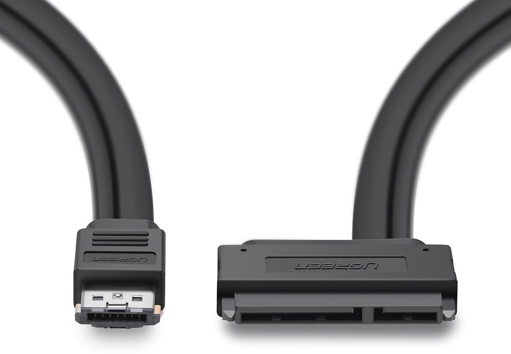Amazon.com: UGREEN Power Esata eSATAp to Sata Cable Dual Power USB 12V ...