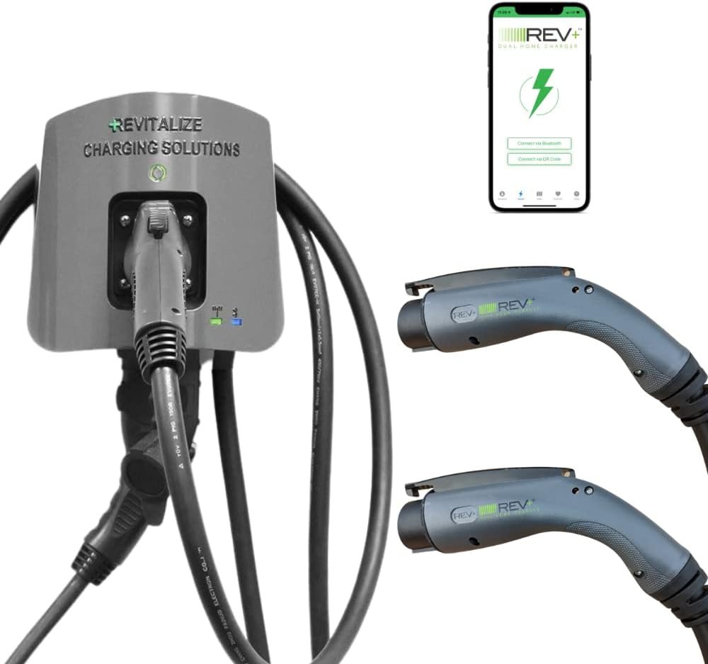 Amazon.com: Revitalize Charging Solutions REV+ Dual-Port, Level 2 ...