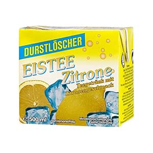 WeserGold - Durstlöscher Eistee Zitrone 2x12x0,5L : Amazon.de: Lebensmittel & Getränke