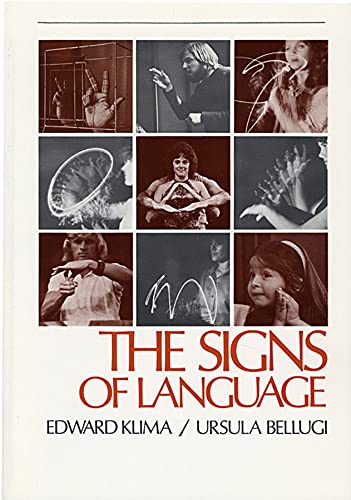 The Signs of Language : Klima, Edward S., Bellugi, Ursula: Amazon.de ...
