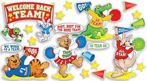Welcome Back Team! Bulletin Board : Scholastic Inc.: Amazon.com.tr: Kitap