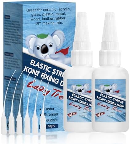 Amazon.com: Bracelet Strings Professional Elastic String Knot Fixing ...