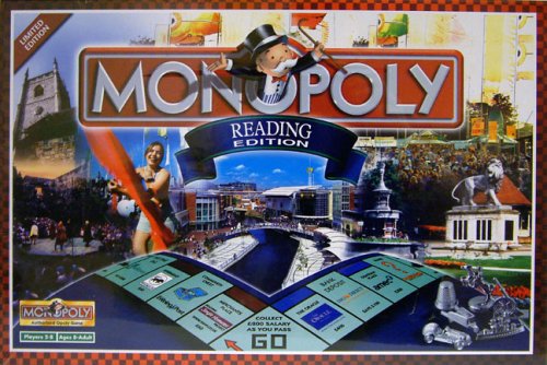 Reading Monopoly Board Game - | 5036905004121 | Amazon.com.au | Books