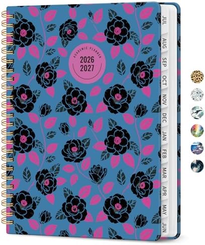 Amazon.com : Planner 2026–2027, Weekly & Monthly Academic Organizer for ...