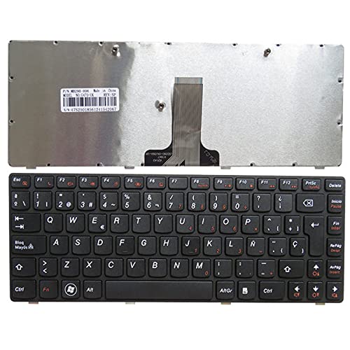 OurDkan Laptop Keyboard for Lenovo G470, B490, V470, G470U, G475 ...