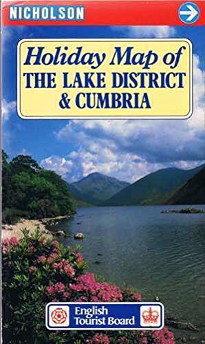 Holiday Map of the Lake District and Cumbria : Amazon.in: Books