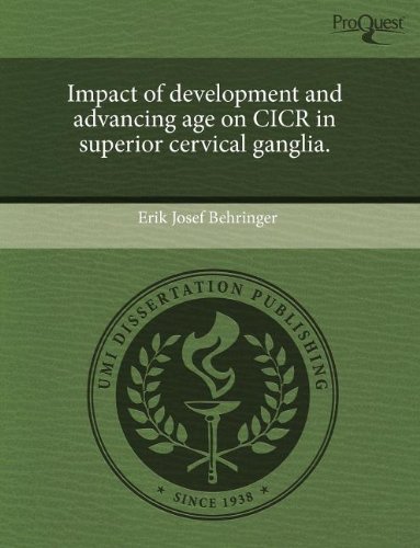 Impact of Development and Advancing Age on Cicr in Superior Cervical ...