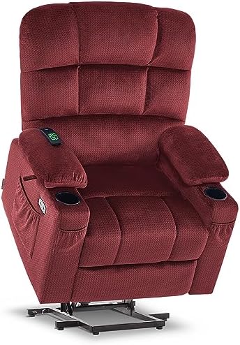 Amazon.com: MCombo Dual Motor Power Lift Recliner Chair with Massage ...