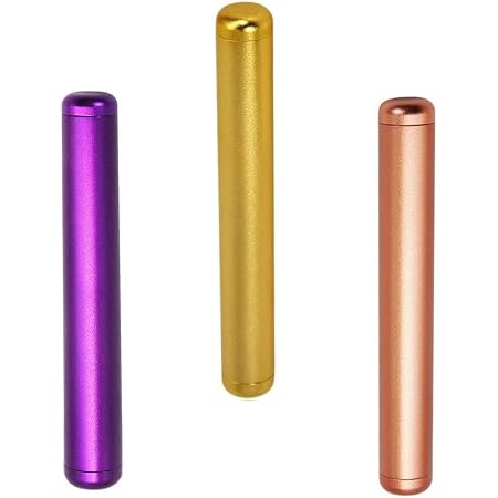 Amazon.com: Metal Air Tight Tube Pill Container, Water Proof Tube ...