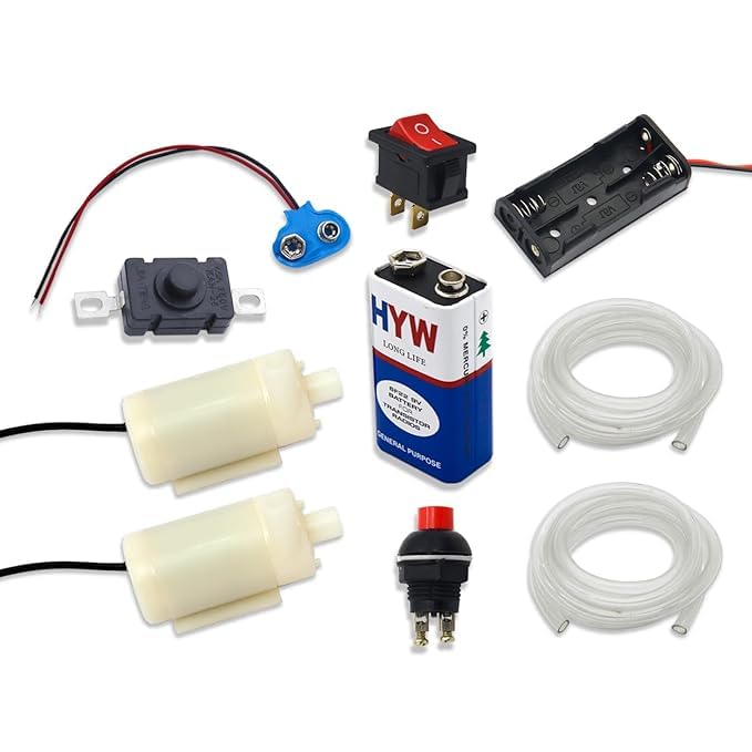 SP Electron Submersible Mini Water Pump With Battery, Holder, Switch ...