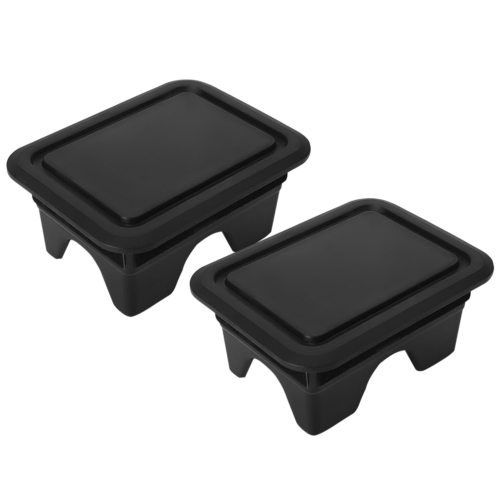 Amazon.com: Dunviku 2PCS Bed Rail Caps Stake Pocket Covers Truck Rear ...