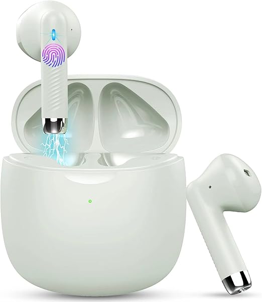 Amazon.com: Wireless Earbuds, Bluetooth 5.4 Earbuds Stereo Bass ...