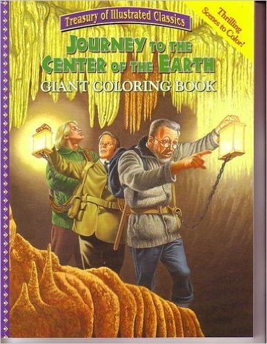 Journey to the Center of the Earth Giant Coloring Book (Treasury of ...