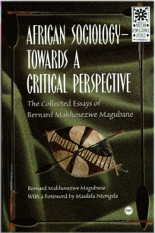 Amazon.com: African Sociology Towards a Critical Perspective: The ...