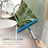 BADIONA Extendable Shower Squeegee & Window Cleaner - 100cm Telescopic ...