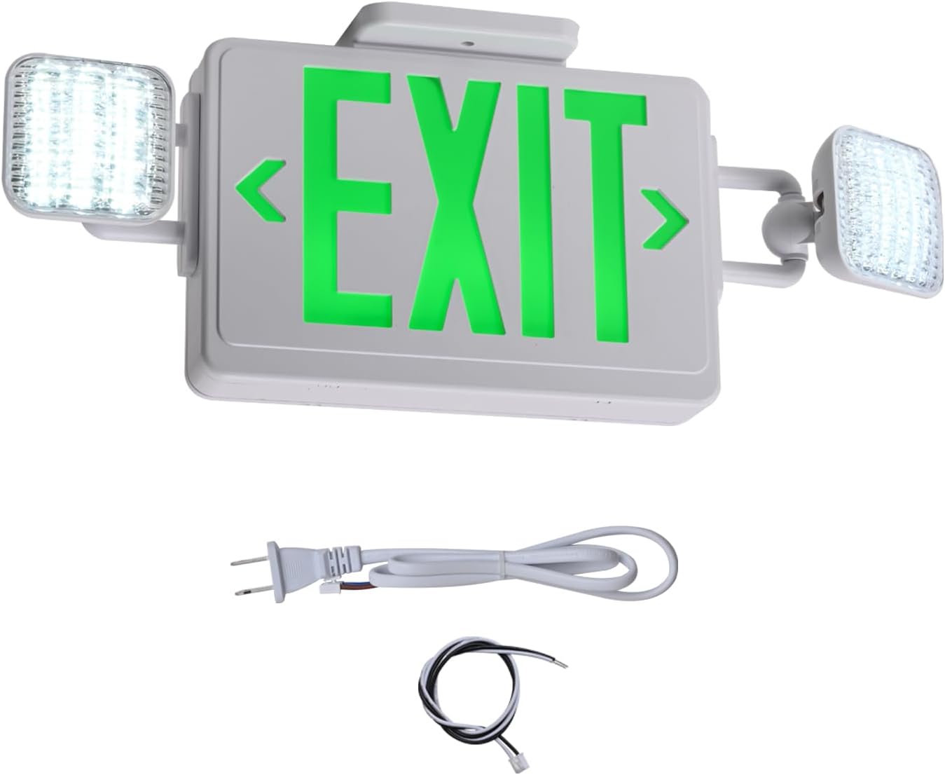 Amazon.com: Apmeetlux Green Exit Sign,Emergency Lights for Business ...