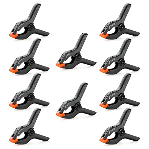 Snapklik.com : UTEBIT Backdrop Spring Clamps 10 Pack 3.5 Inch Large ...