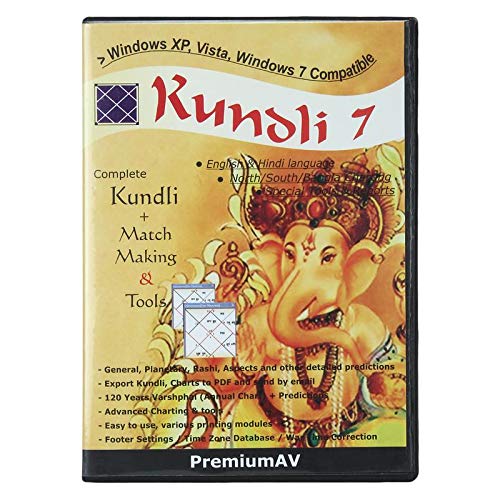 PremiumAV Kundli 7 in English and Hindi Language Complete Kundli ...