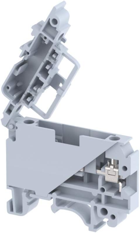 Elmex KUDF 4 - Screw Clamp Type Polyamide Fuse Terminal Block, Pack of ...