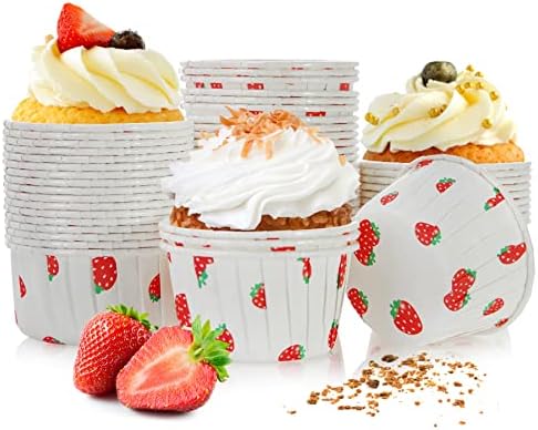 Spesh 50 Pcs Mini Cupcake Cases Fairy Cupcake Baking Cups Disposable ...