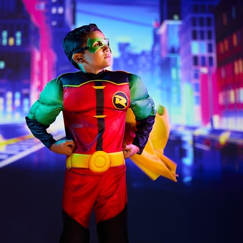Snapklik.com : Disguise Batwheels Robin Muscle Costume, Official ...