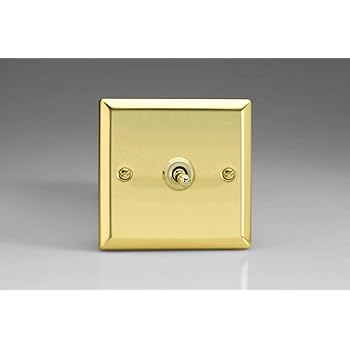 Victorian Range - Antique Brass 1 Gang Toggle Light Switch - V34AN ...