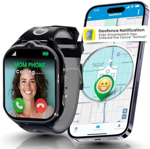 Amazon.com: Smart Watch for Kids With GPS Tracker, Video & Audio Call ...