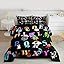 Homemissing Schecked Alphabet Nummer Bettdecke 155x220cm Schwarz Gelb ...