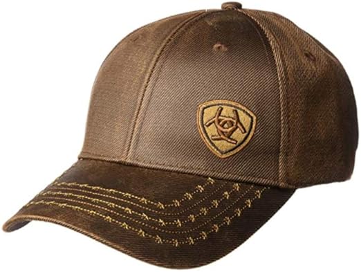 ARIAT Men's One Size Full Oil Corner Logo, Brown at Amazon Men’s ...