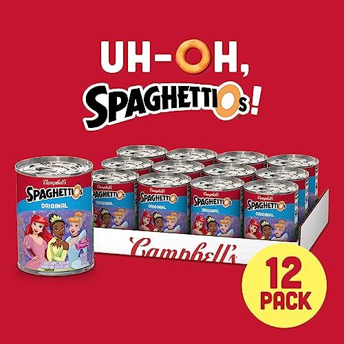 Snapklik.com : SpaghettiOs Original Disney Princess Shapes Canned Pasta ...