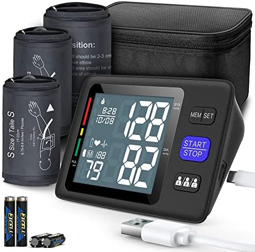 Amazon.com: Blood Pressure Monitor, 9-17'' & 13-21'' Extra Large Blood ...