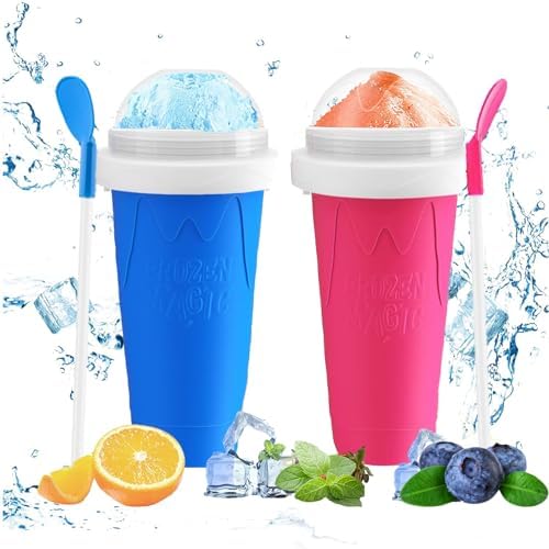 Amazon.com: DASZERX® Slushie Maker Cup - Quick Frozen Magic Slushy ...