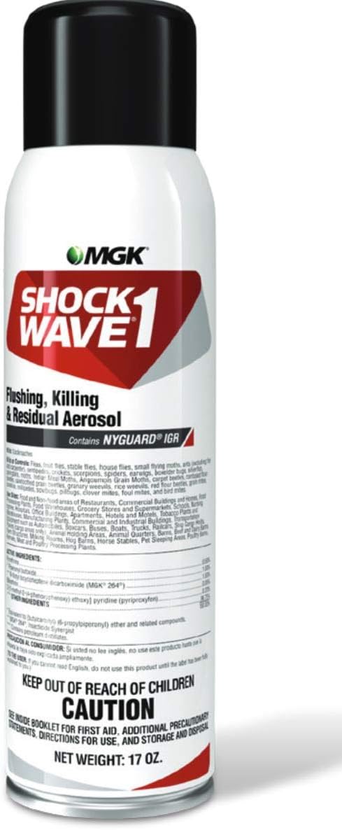 Amazon.com: MGK Shockwave 1 Aerosol : Patio, Lawn & Garden