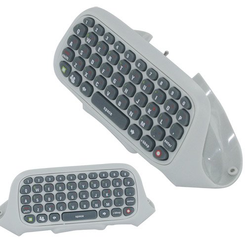 Amazon.com: Skque Keyboard Attachment for Xbox 360 Controller, White ...