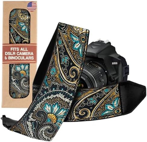 Amazon.com : Camera Strap for All DSLR and Mirrorless Camera Including ...