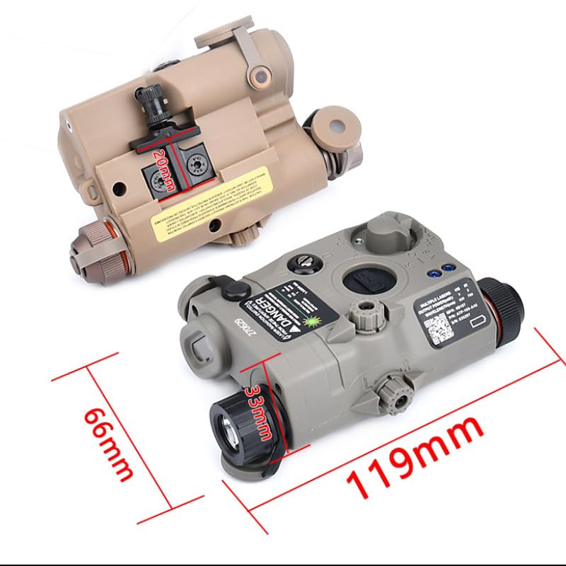 High Power Laser Pointer Ghostbusters Loot Box Aimsniper Plastic PEQ-15 ...