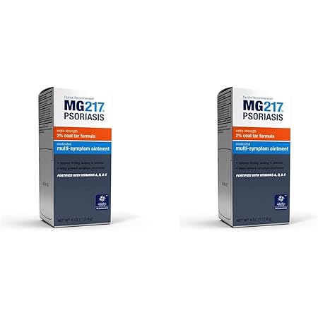 Amazon.com: MG217 Multi Symptom Relief 2% Coal Tar Medicated Psoriasis ...