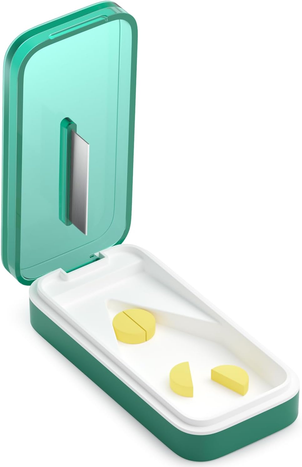 Amazon.com: Aigret Future Pill Cutter with Sharp Blade, Pill Cutter ...