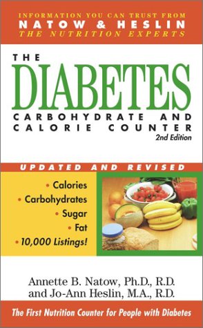 Diabetes, Carbohydrate & Calorie Counter: 2nd Edition: Natow, Annette B ...