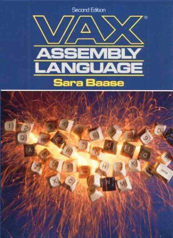 VAX Assembly Language (2nd Edition): Baase, Sara: 9780139421525: Amazon.com: Books