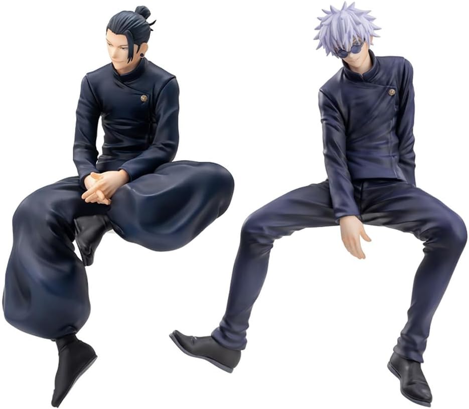 QWWZVQHJ 2pcs JJK Figure Gojo Satoru & Geto Suguru Noodles Stopper ...