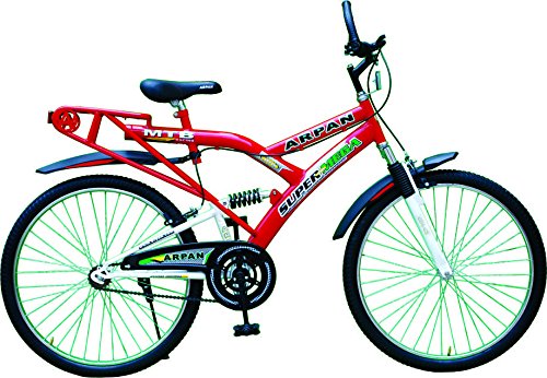 Buy ARPAN Super MEGA D.S (26 X 1.75 - SKD) (RED & White) (RED & White ...