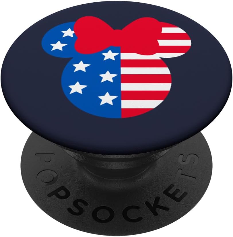 Amazon.com: Disney Minnie Mouse Americana PopSockets Standard PopGrip ...