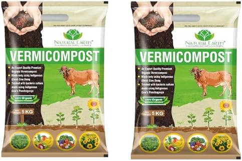 Ugaoo Organic Vermicompost Fertilizer for Plants - 10 KG | Organic ...