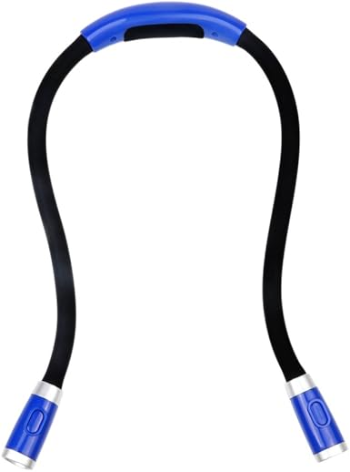 Rechargeable LED Book Light, Bendable Night Reading Light Lamp with 4 ...