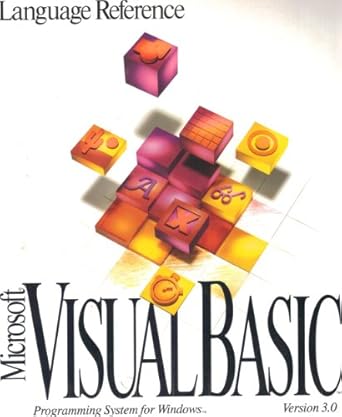 Microsoft Visual Basic Language Reference (Programming System for Windows: Version 3.0 : Amazon ...