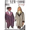 Amazon.com: New Look 6790 Jacket Pattern - One Size - Outerwear ...