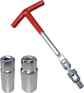 Amazon.com: BDZMC Spark Plug Socket Wrench, T-handle Spark Plug Removal ...